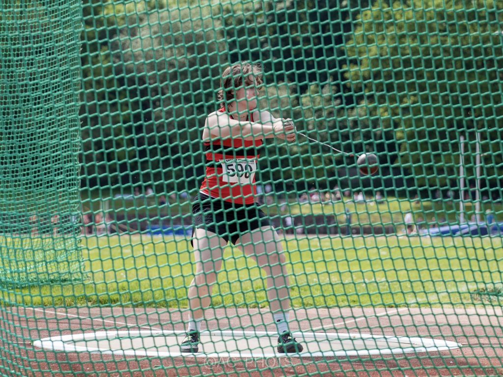 Freya Brennand - New Hammer Throw Club Record — Brighton & Hove ...